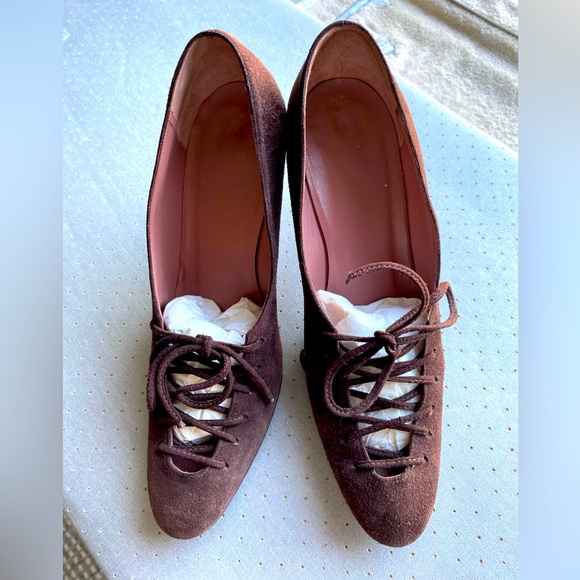 Shoes | Roses Roses Suede High Heel Made In Italy | Poshmark